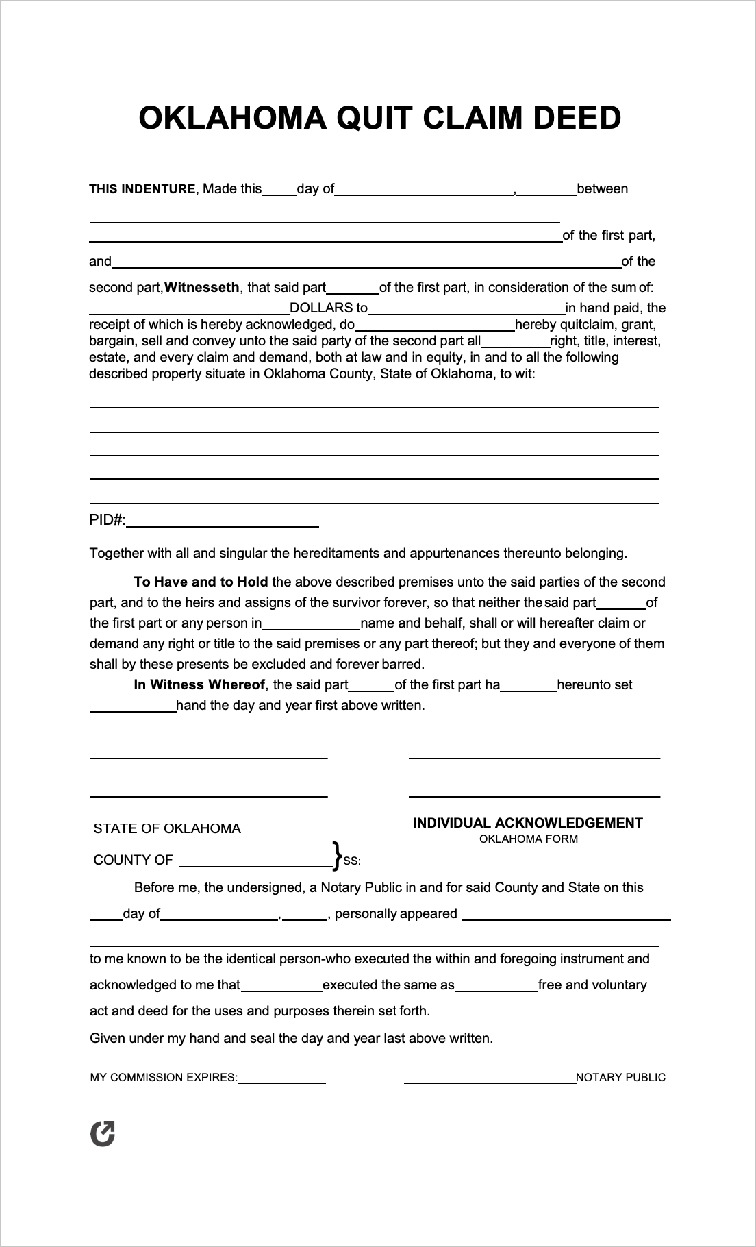 Free California Quit Claim Deed Form Pdf Word Eforms Download
